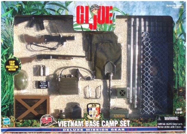 GI Joe Vietnam Base Camp Deluxe Mission Gear Set