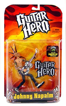 Guitar Hero Johnny Napalm Action Figure