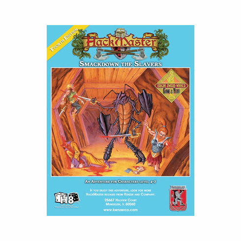 HackMaster Role Playing Game Smackdown the Slavers Adventure Module