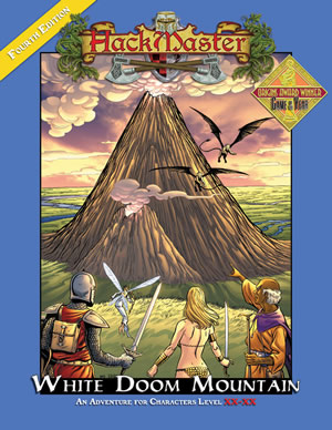 HackMaster Role Playing Game White Doom Mountain Adventure Module