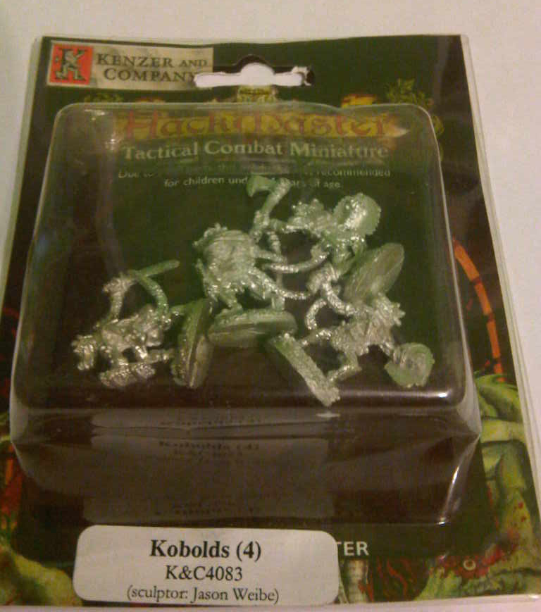 HackMaster Tactical Combat Kobolds Miniature Set