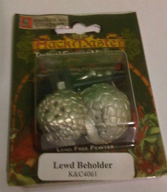 HackMaster Tactical Combat Lewd Beholder Miniature