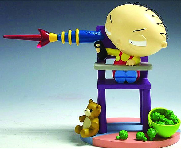 Hamilton Action Family Guy Time To Be Bad Stewie Statue