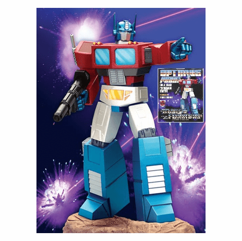 Hard Hero Transformers Optimus Prime Statue