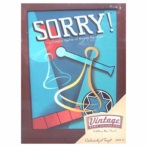 Hasbro Library Edition Sorry Board Game
