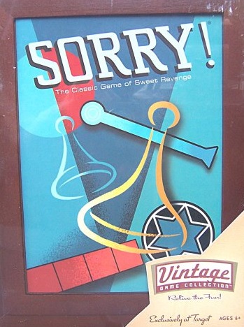 Hasbro Library Edition Sorry Board Game