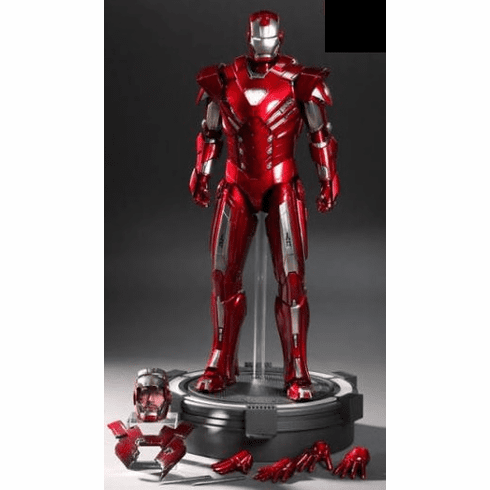 Hot Toys Iron Man 3 Mark 33 Silver Centurion Collectible Figure