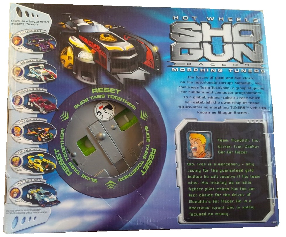 Hot Wheels Shogun Racers Episode II Morphing Car