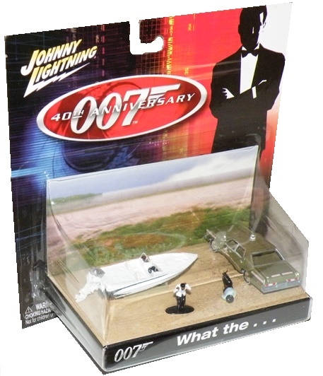Johnny Lightning James Bond 40th Anniversay Live and Let Die Diorama