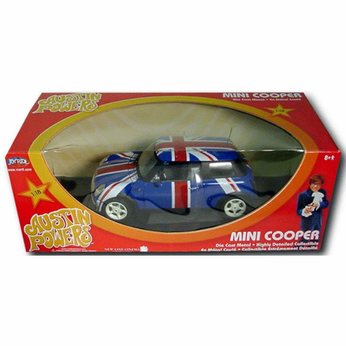 Joyride Austin Power Mini Cooper 1/18 Scale Diecast