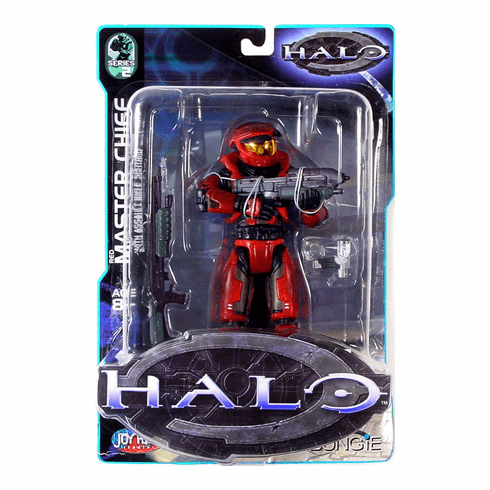 Joyride Halo Series 2 Red Master Chief Action Figure