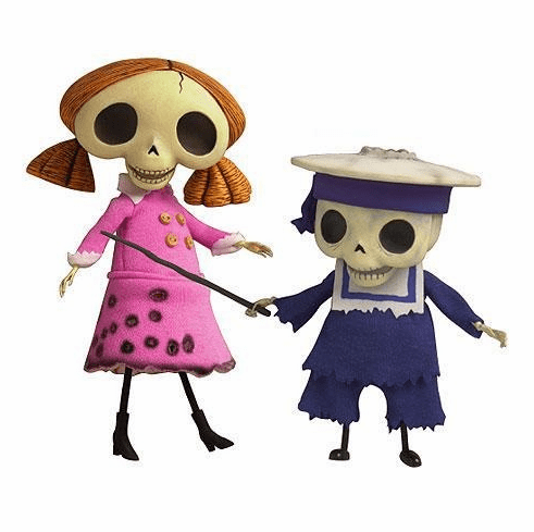 Jun Planning Corpse Bride Skeleton Girl & Skeleton Child Figures