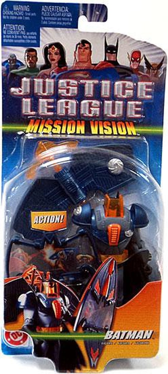 Justice League Mission Vision Batman Figure