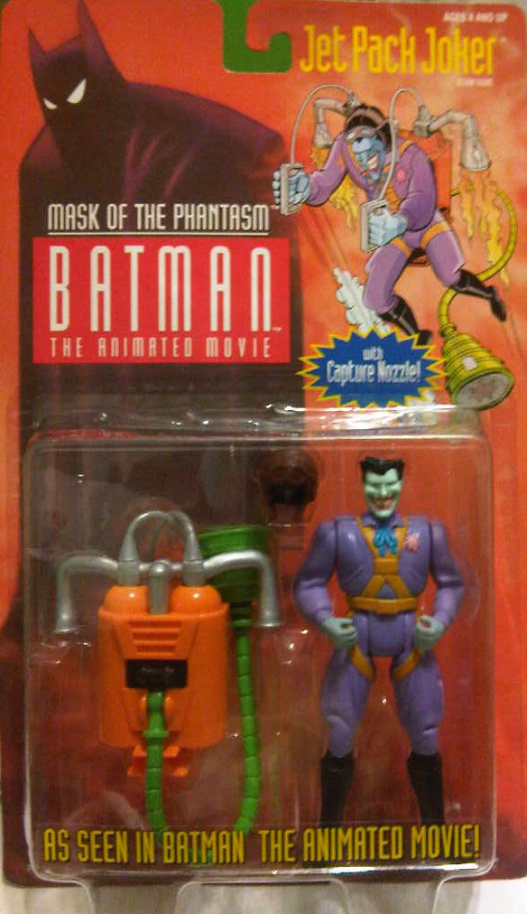 Kenner Batman Mask of the Phantasm Jet Pack Joker Figure