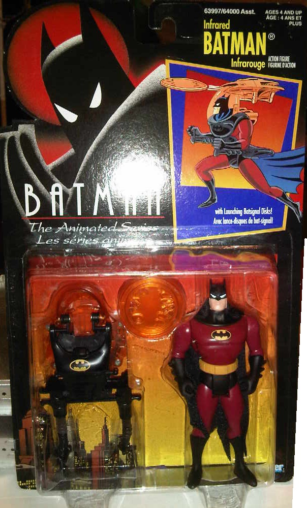 Kenner Batman The Animated Series Infrared Batman Figure