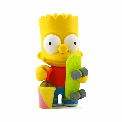 Kidrobot Simpsons Mini Bart Simpsons Figure