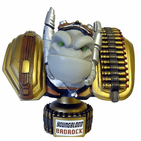 Legends in 3D Youngblood Badrock Bust