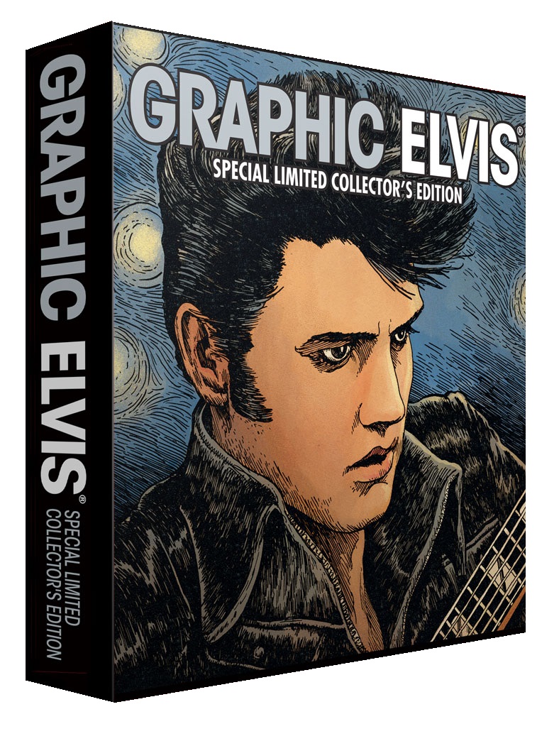Liquid Comics Graphic Elvis Limited Collector's Hardcover