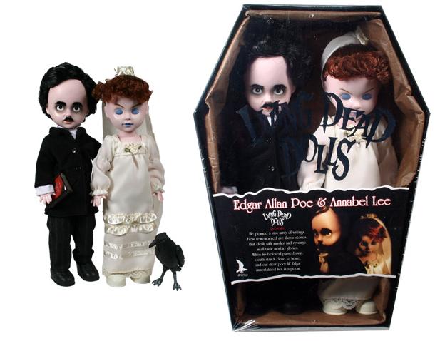 Living Dead Dolls Edgar Allan Poe & Annabel Lee Doll