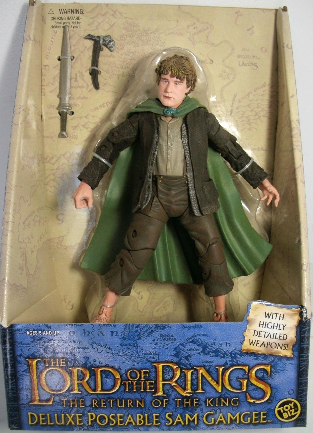 Lord of the Rings Deluxe Roto Samwise Gamgee Action Figure