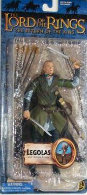 Lord of the Rings Return of the King Rohan Armor Legolas Figure