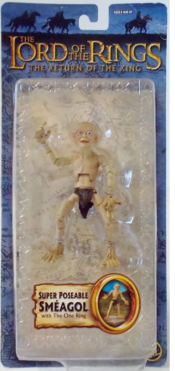 Lord of the Rings Return of the Ring Super Poseable Smeagol Figure