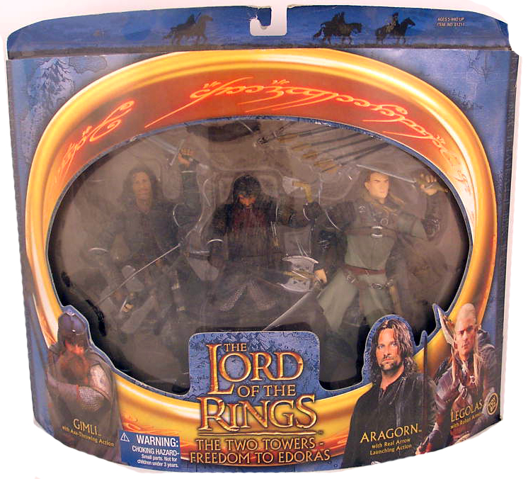 Lord of the Rings The Two Towers Freedom to Edoras Set
