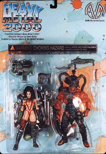 MAC Heavy Metal 2000 F.A.K.K. 2 & Lord Tyler Figure Set