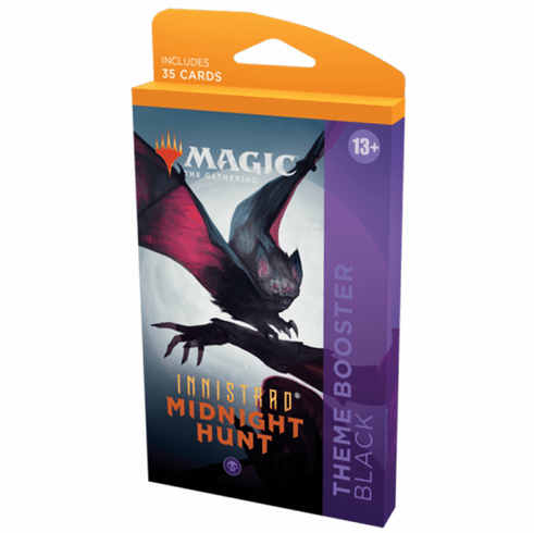 Magic the Gathering Innistrad Midnight Hunt Black Theme Booster