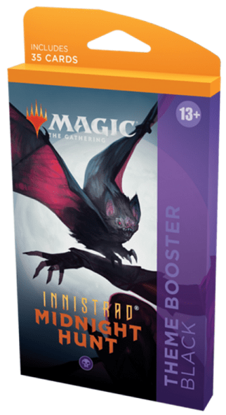 Magic the Gathering Innistrad Midnight Hunt Black Theme Booster