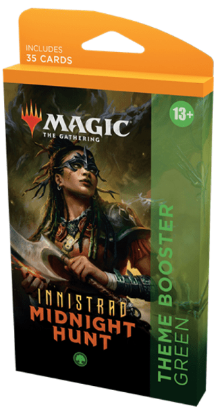 Magic the Gathering Innistrad Midnight Hunt Green Theme Booster