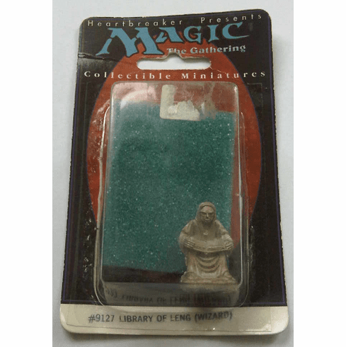 Magic The Gathering Library of Leng (Wizard) Collectible Miniature