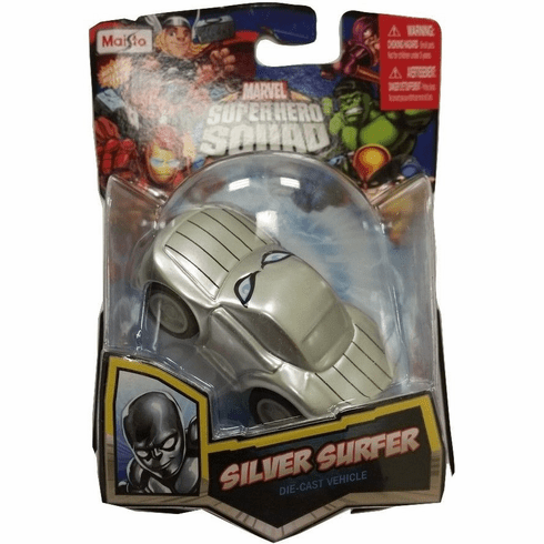 Maisto Marvel Super Hero Squad Silver Surfer Car