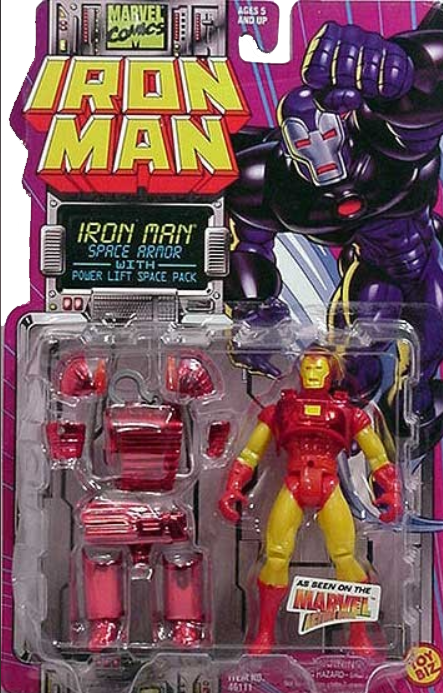 Marvel Action Hour Iron Man Space Armor Figure