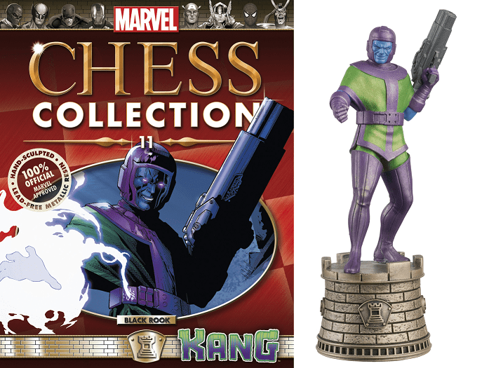Marvel Chess Collection Black Rook Kang Magazine #11