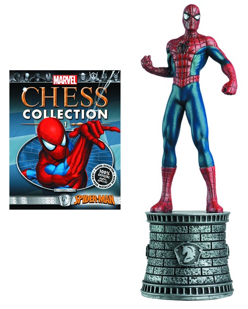 Marvel Chess Collection White Knight Spider-Man Magazine #1