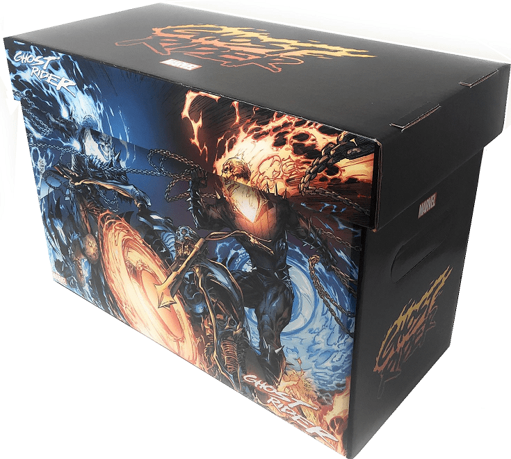 Marvel Comics Ghost Rider Short Storage Comic Box