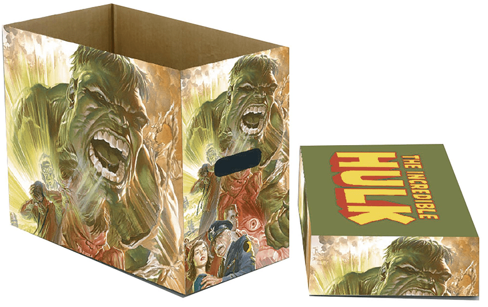 Marvel Comics Hulk Green Goliath Short Storage Comic Box