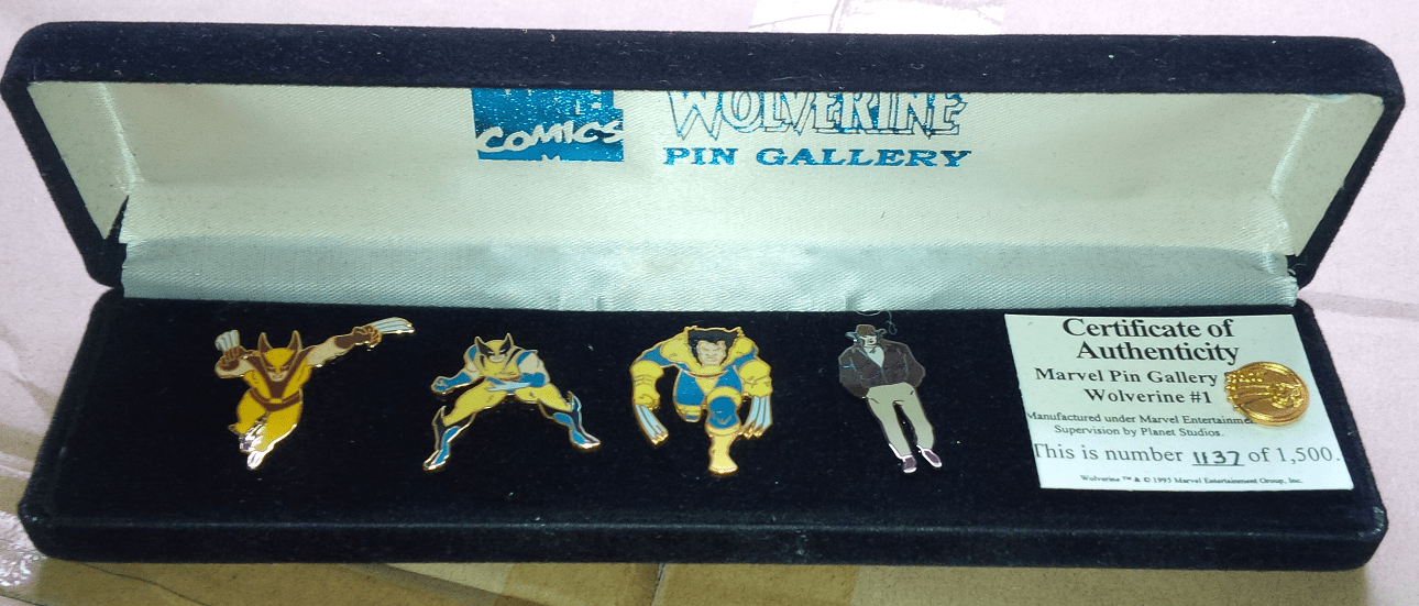 Marvel Comics Pin Gallery Series Wolverine #1