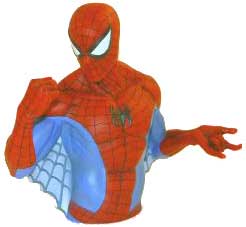 Marvel Comics Spider-Man Bust Coin Bank