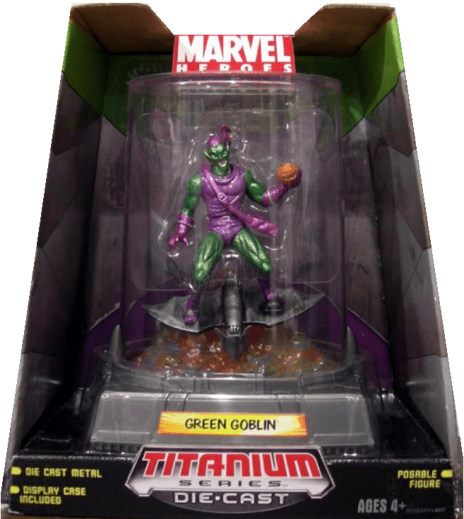 Marvel Heroes Titanium Series Green Goblin Figure