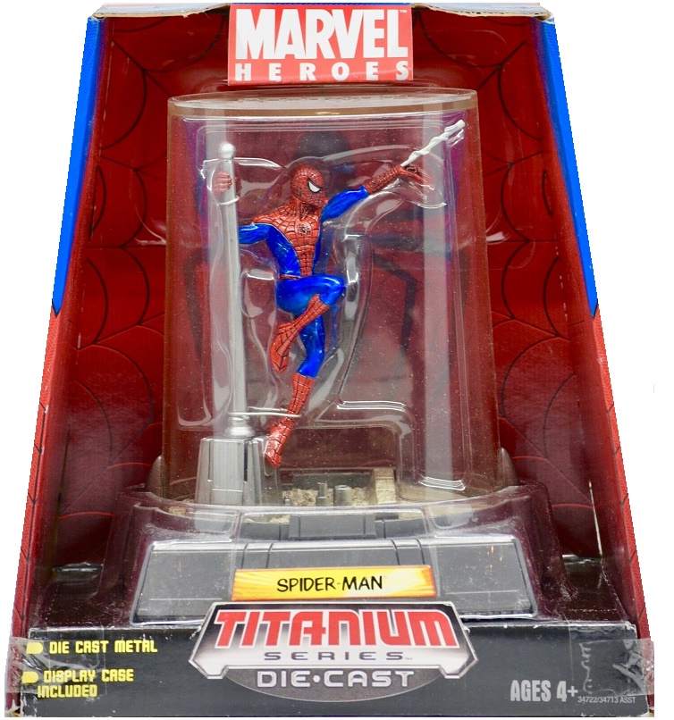 Marvel Heroes Titanium Series Spider-Man Figure