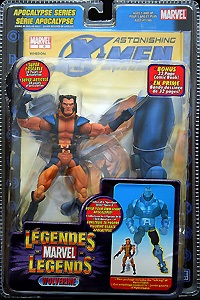 Marvel Legends Apocalypse Series 12 Wolverine Unmasked Action Figure