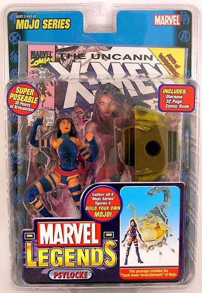 Marvel Legends Mojo Series 14 Psylocke Action Figure