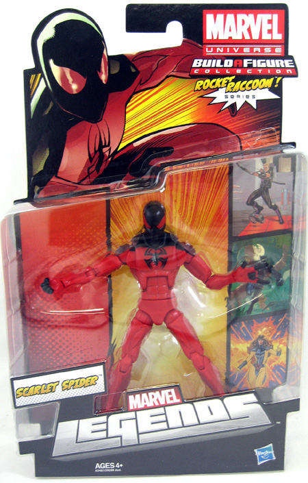 Marvel Legends Rocket Raccoon Series Scarlet Spider Figure