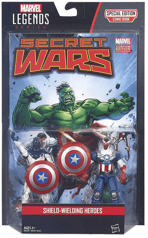Marvel Legends Shield Wielding Heroes Vance Astro & Captain America