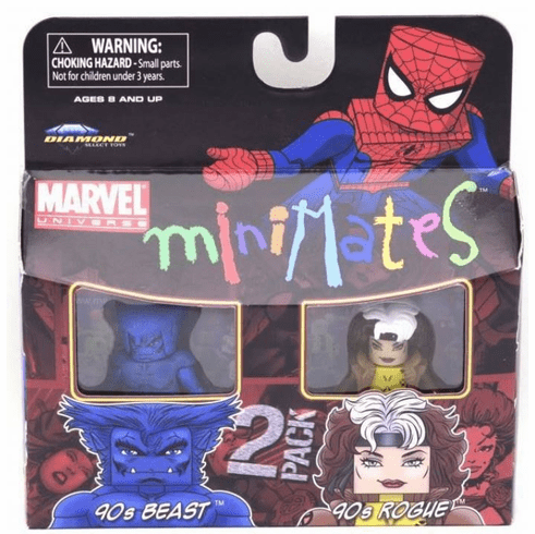 Marvel Minimates Series 34 90s X-Men Beast and Rogue Set