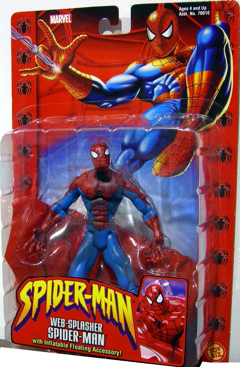 Toy Biz Marvel Spider-Man Classic Web Splasher Spider-Man Figure
