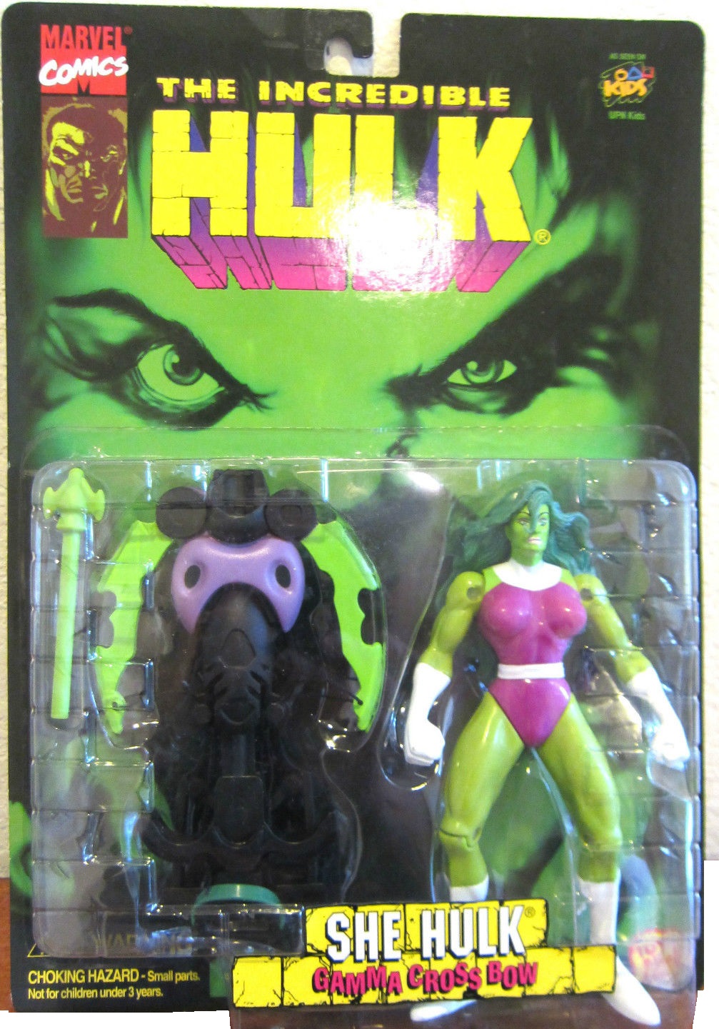 Marvel The Incredible Hulk She Hulk Gamma Cross Bow Action Figure