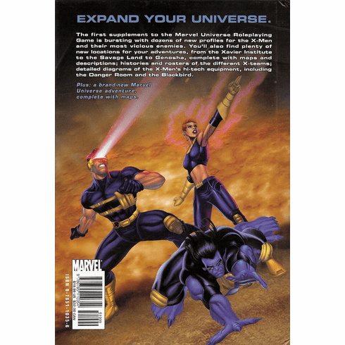 Marvel Universe RPG Guide to the X-Men Sourcebook
